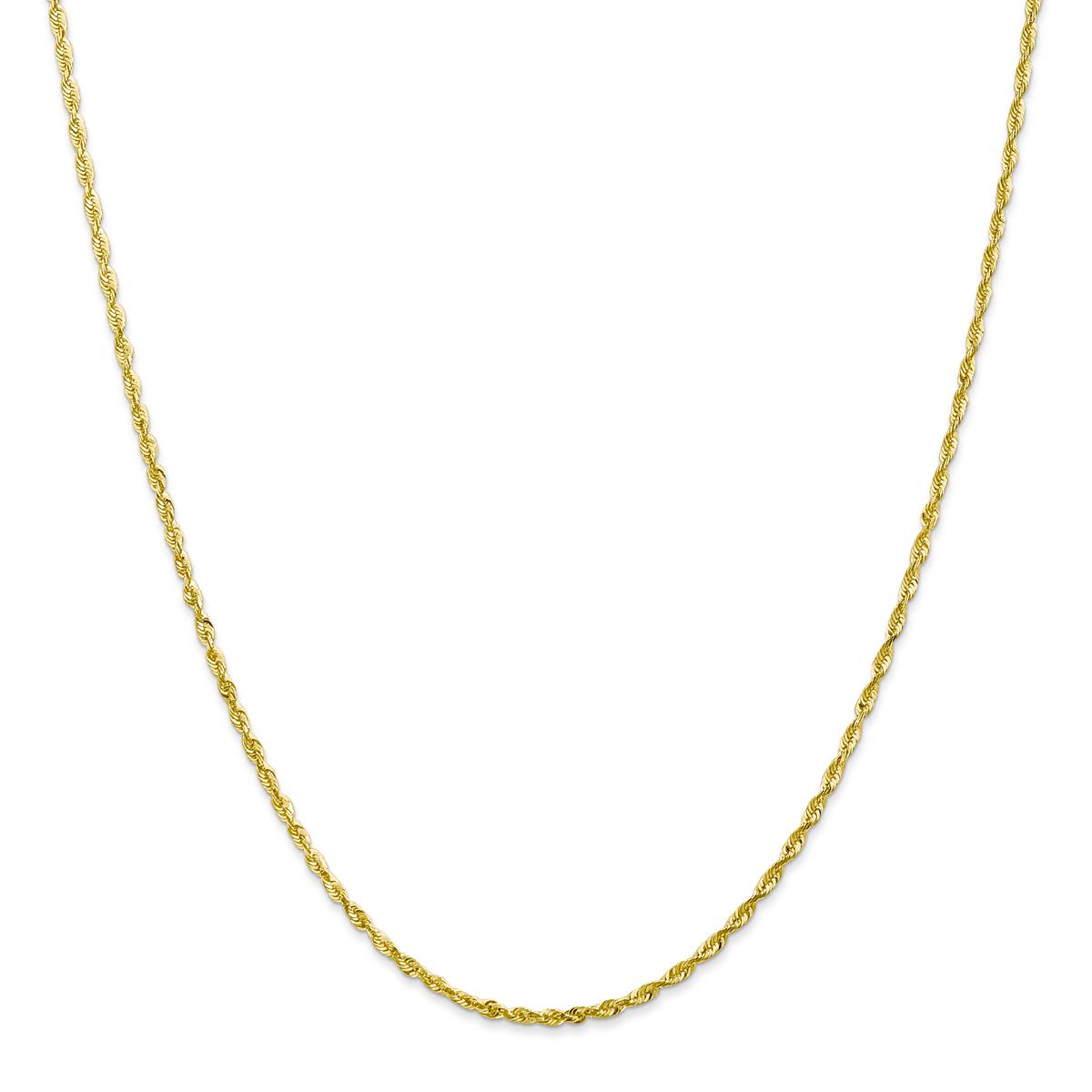 Click here for Gold Classics(tm) 10kt. 2.0mm 18in. Extra-Light Ro... prices
