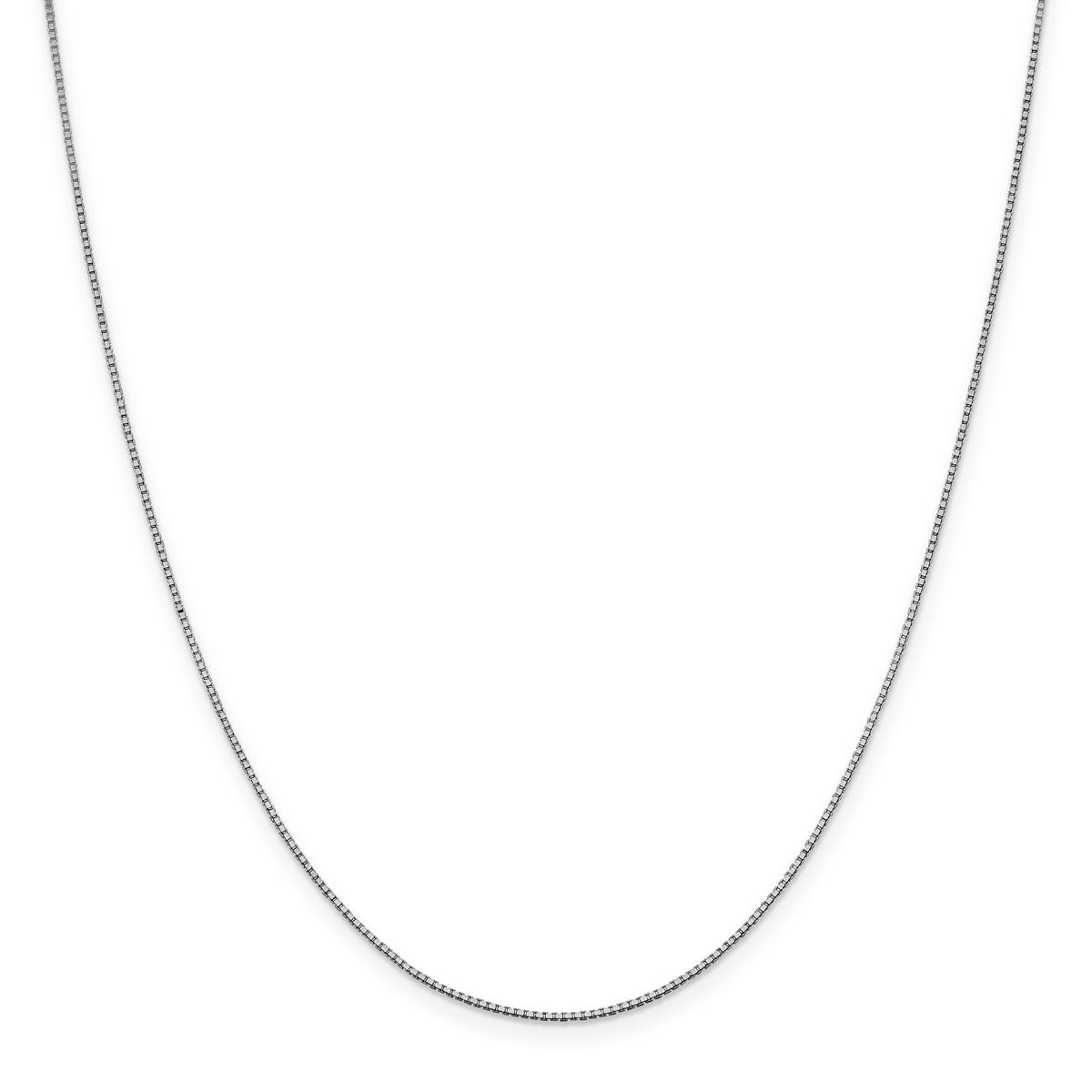 Click here for Gold Classics(tm)10kt. White Gold 1mm 24in Box Cha... prices