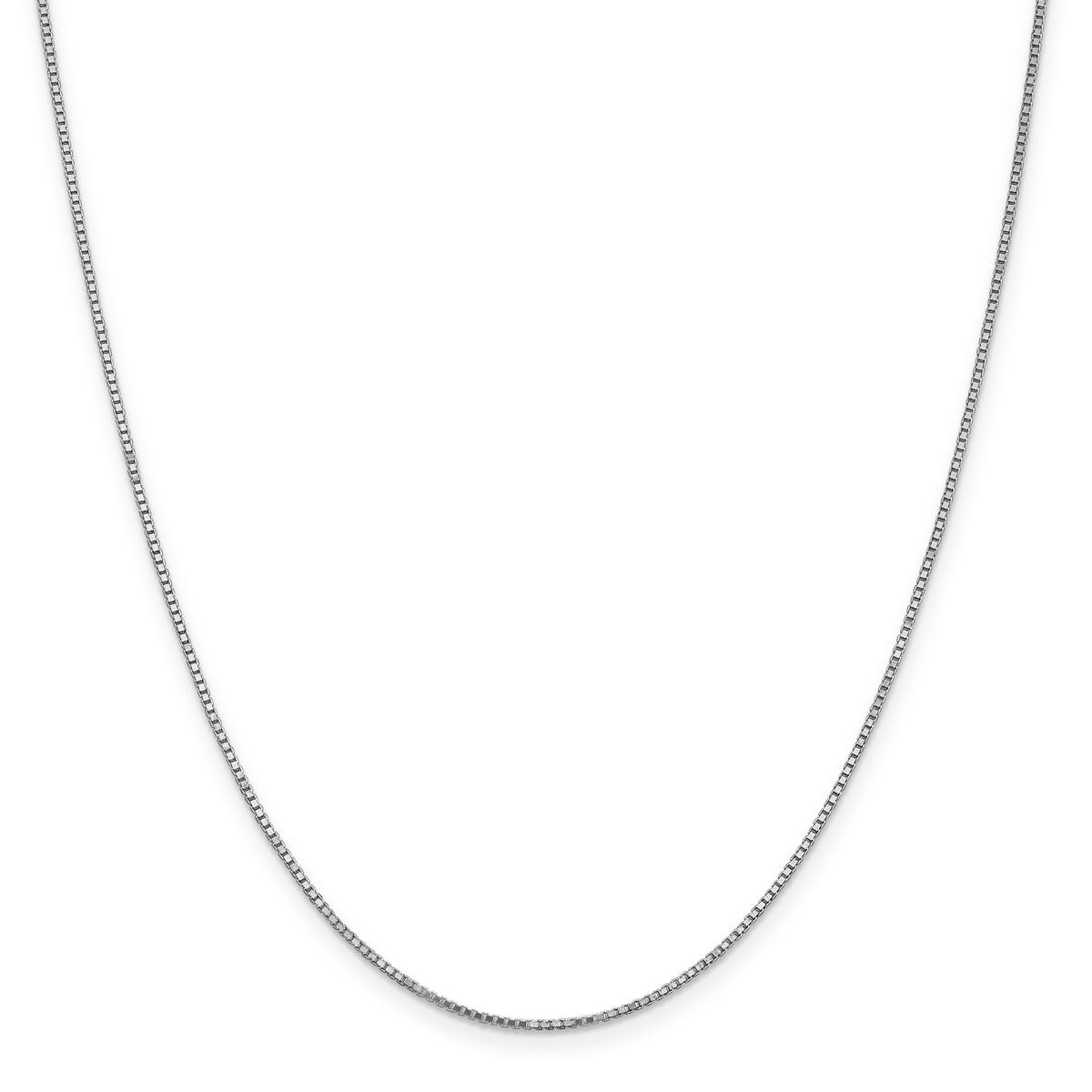 Click here for Gold Classics(tm) 10kt. White Gold 1.1mm 18in. Cha... prices