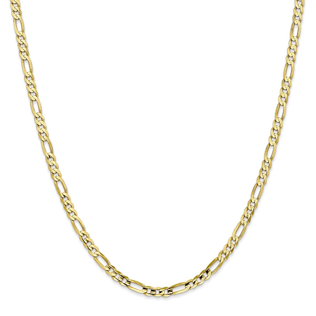 Click here for Unisex Gold Classics(tm) 10kt. 4mm 24in. Light Con... prices