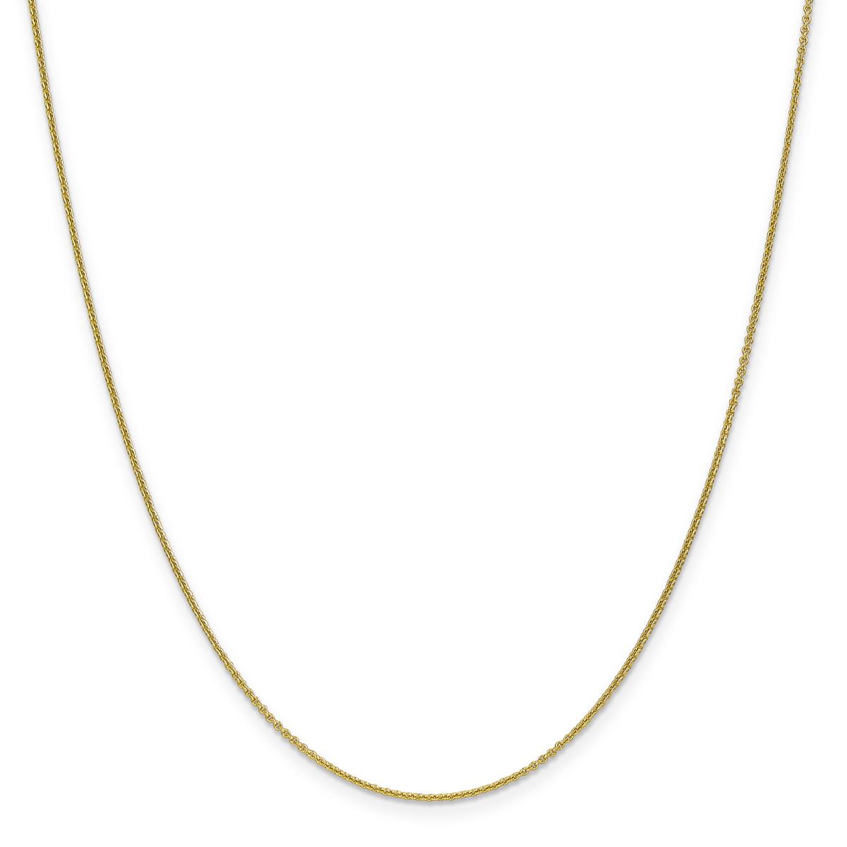 Click here for Gold Classics(tm) 10kt. Yellow Gold 1mm 18in. Chai... prices
