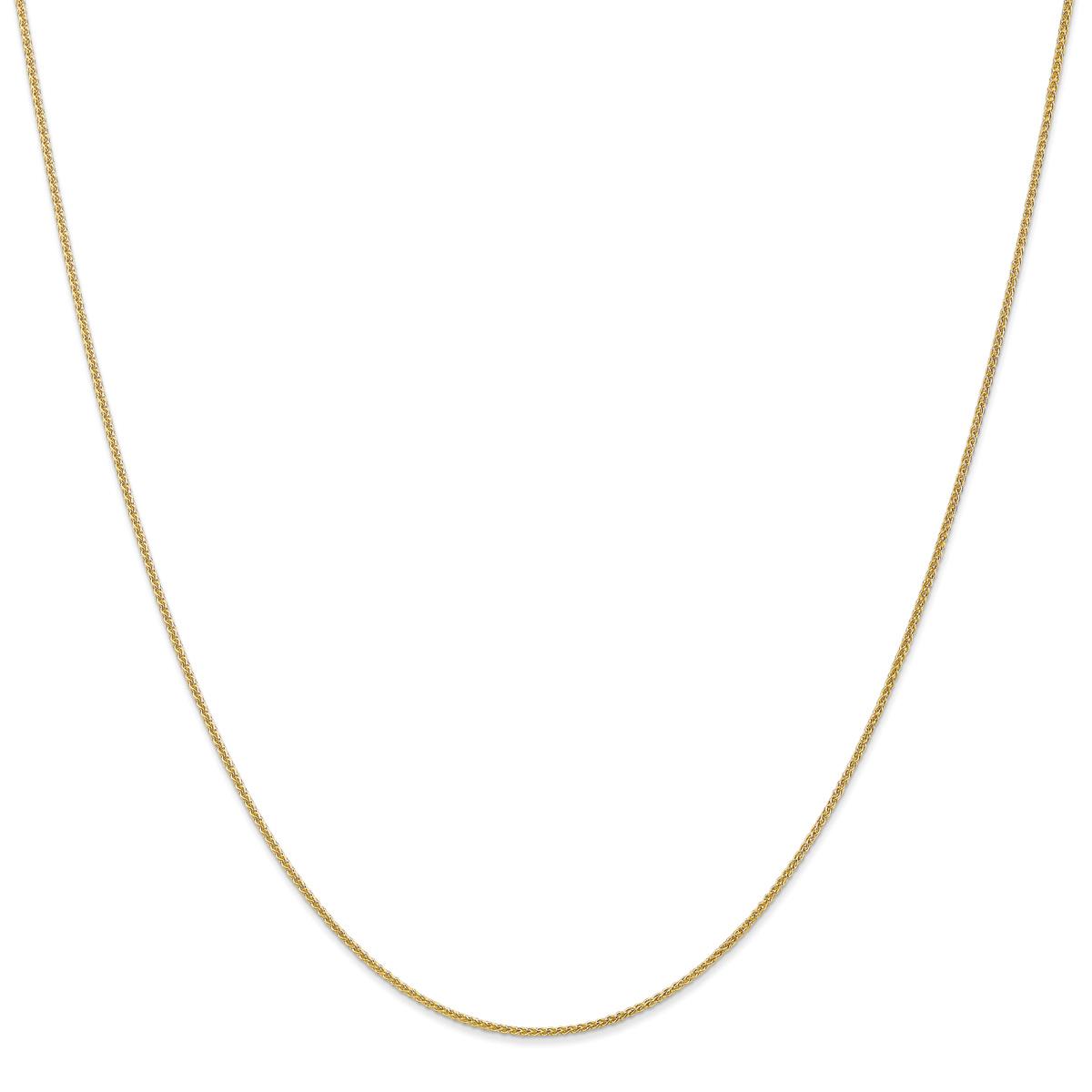 Click here for Gold Classics(tm) 10kt. Yellow Gold 1mm 16in. Spig... prices