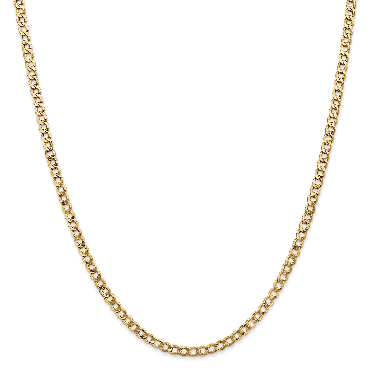 Click here for Unisex Gold Classics(tm) 3.35mm. 14kt. Semi Solid... prices