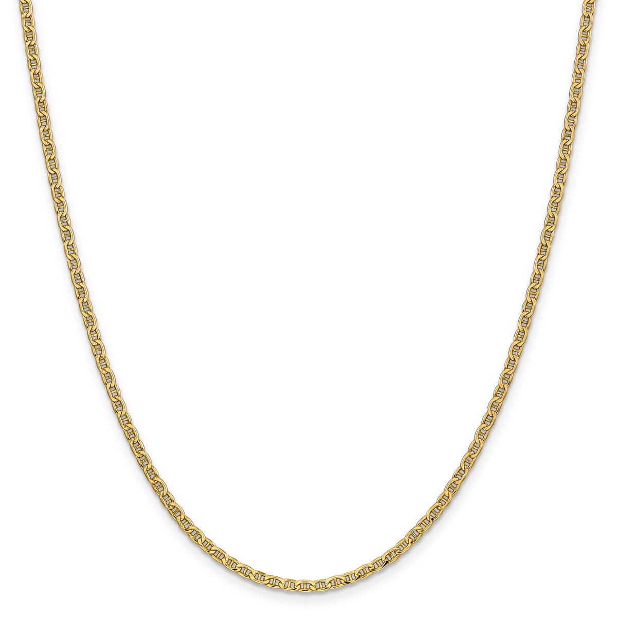 Click here for Gold Classics(tm) 2.40mm. Semi-Solid Anchor Chain... prices