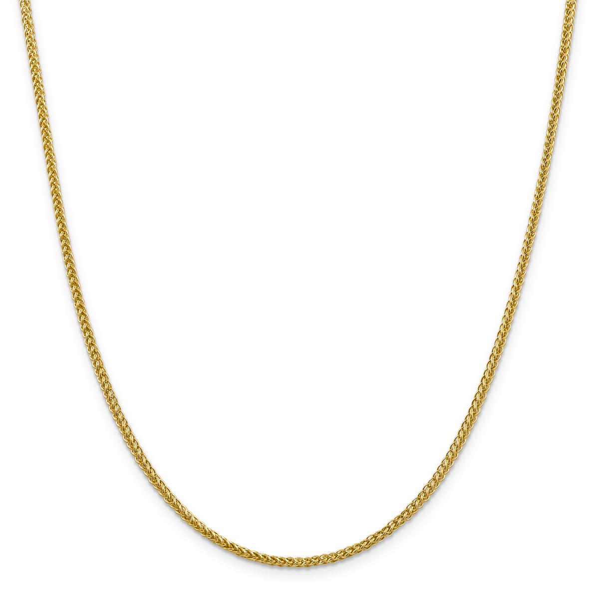 Click here for Gold Classics(tm) 2.35mm. 14kt. 3-Wire Wheat Chain... prices