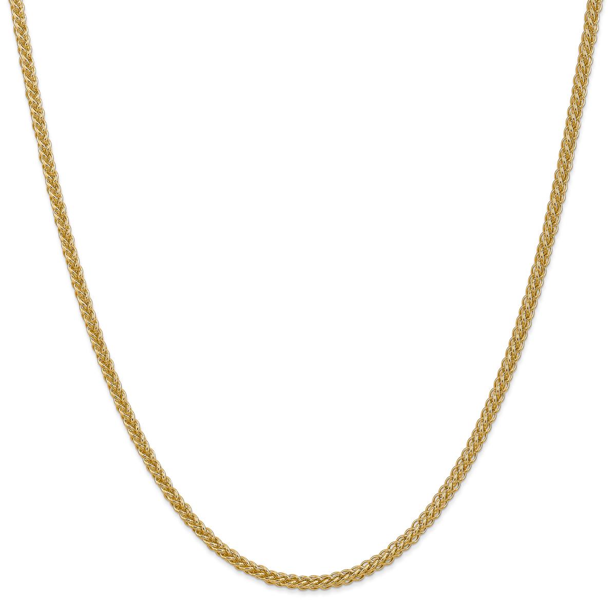 Click here for Gold Classics(tm) 2.60mm. 14kt. 3-Wire Wheat Chain... prices