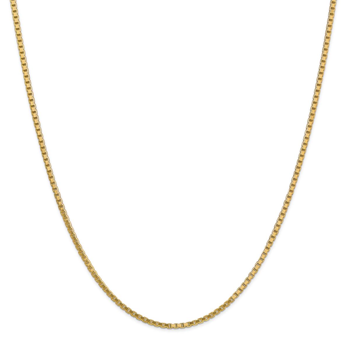 Click here for Gold Classics(tm) 1.9mm. 14kt. Gold Box Chain Neck... prices