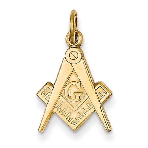 Click here for Gold Classics(tm) 14k. Gold Masonic Charm prices