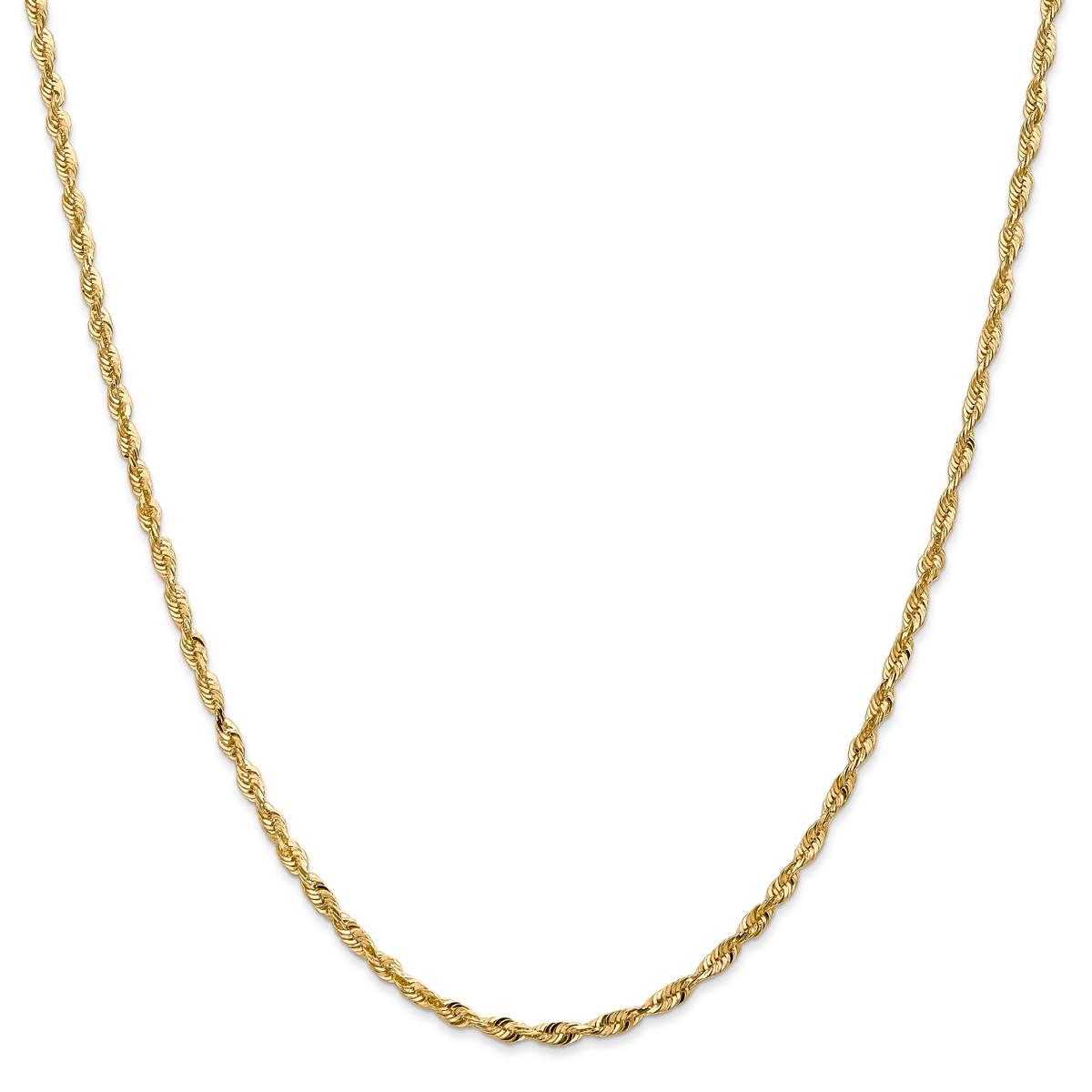 Click here for Unisex Gold Classics(tm) 2.5mm.14kt. Diamond Cut L... prices