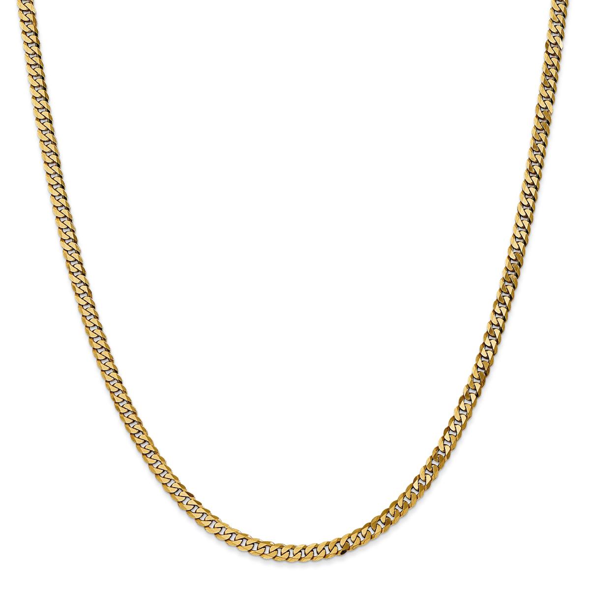 Click here for Unisex Gold Classics(tm)3.2mm 14kt. Gold Beveled C... prices
