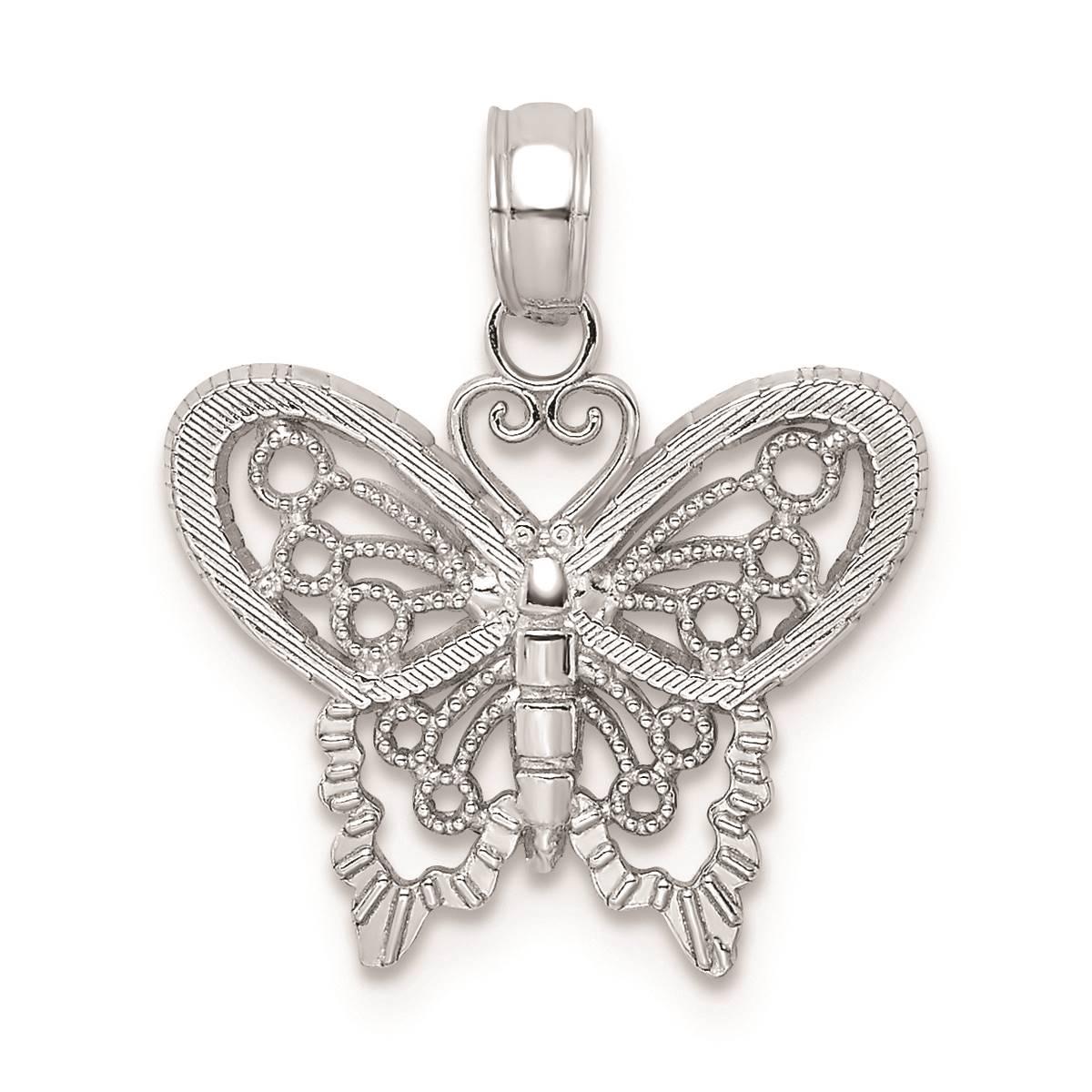 Click here for Gold Classics(tm) 14kt. White Gold Polished Butter... prices