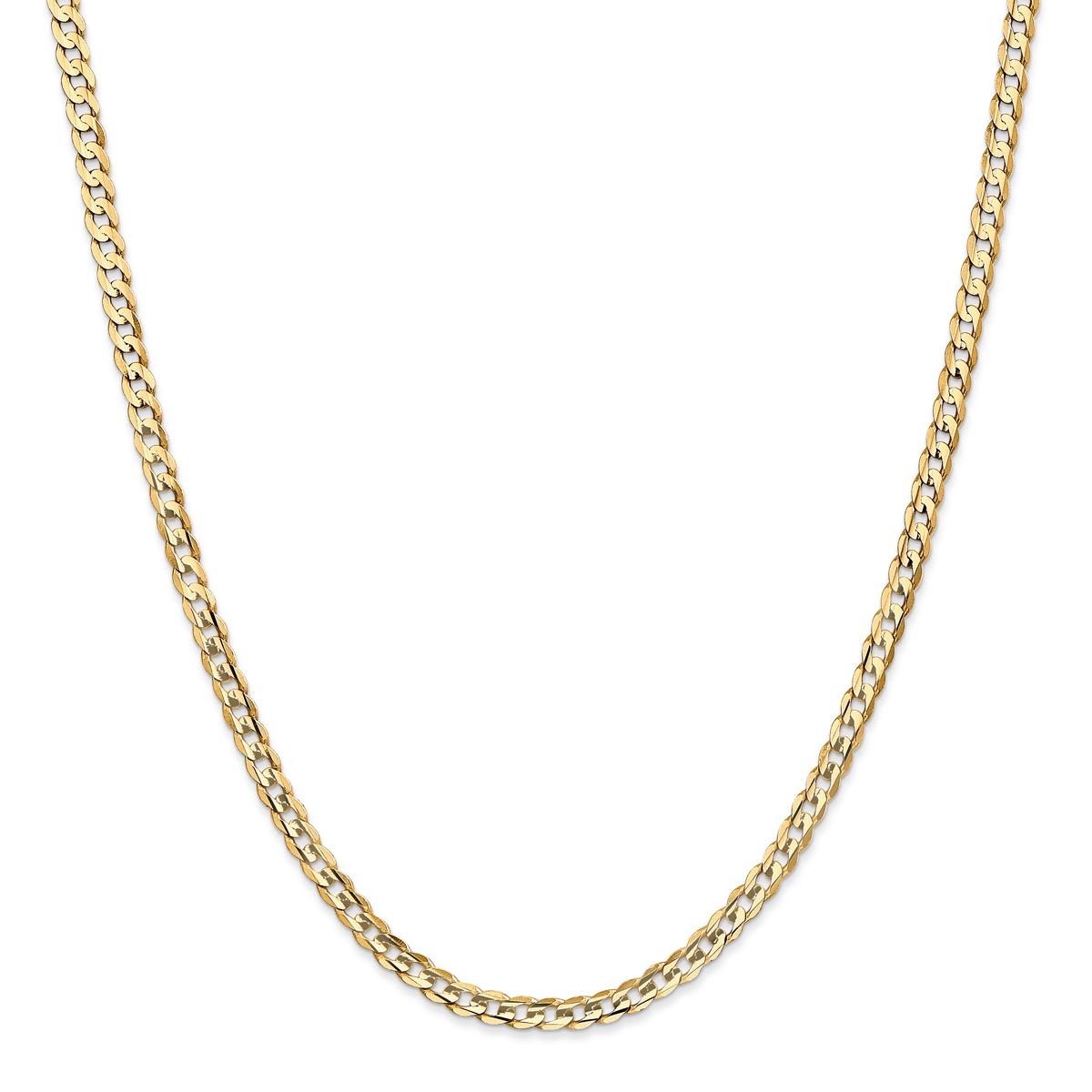 Click here for Unisex Gold Classics(tm)3.8mm 14kt. Open Concave C... prices