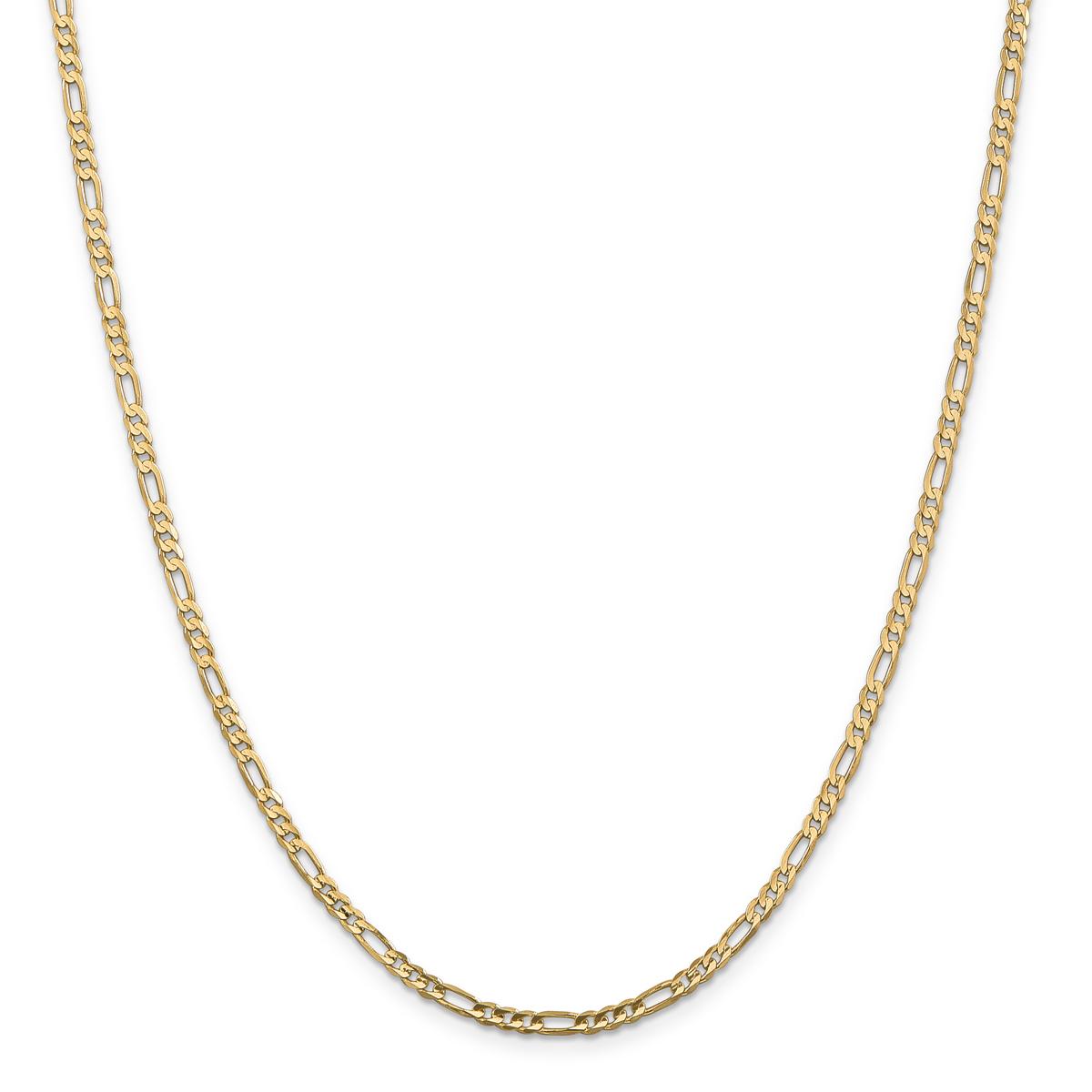 Click here for Unisex Gold Classics(tm) 3mm.14kt.Concave Open Fig... prices