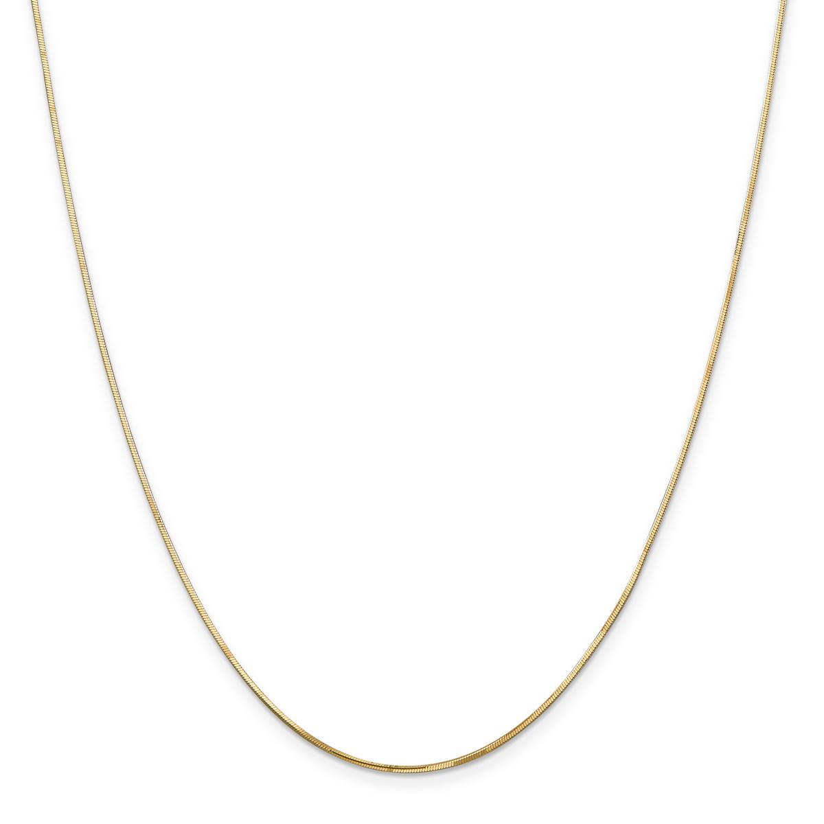 Click here for Unisex Gold Classics(tm) 1.20mm. 14kt. Gold Octago... prices
