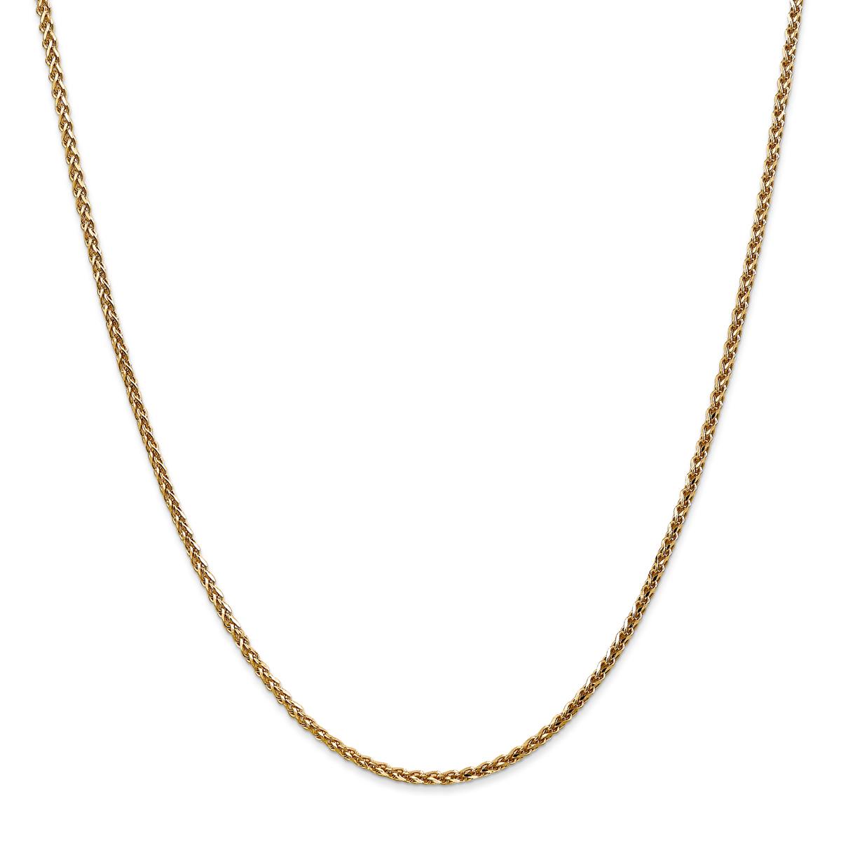 Click here for Gold Classics(tm) 1.8mm. 14kt. Solid Diamond Cut S... prices