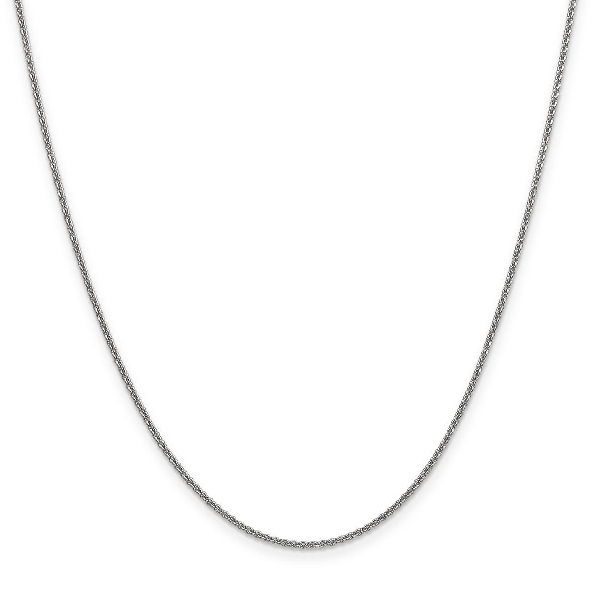Click here for Gold Classics(tm) 1.4mm. White Gold Polished Cable... prices
