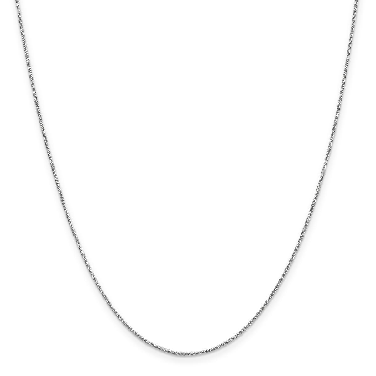 Click here for Gold Classics(tm) 0.80mm. 14kt. White Gold Spiga C... prices