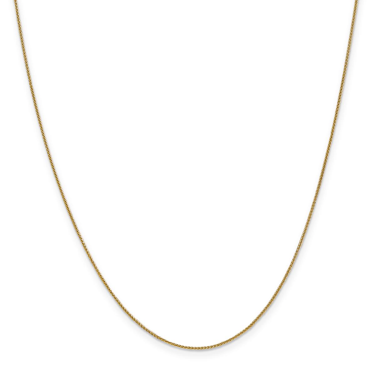 Click here for Unisex Gold Classics(tm) 0.80mm. 14kt. Gold Spiga... prices