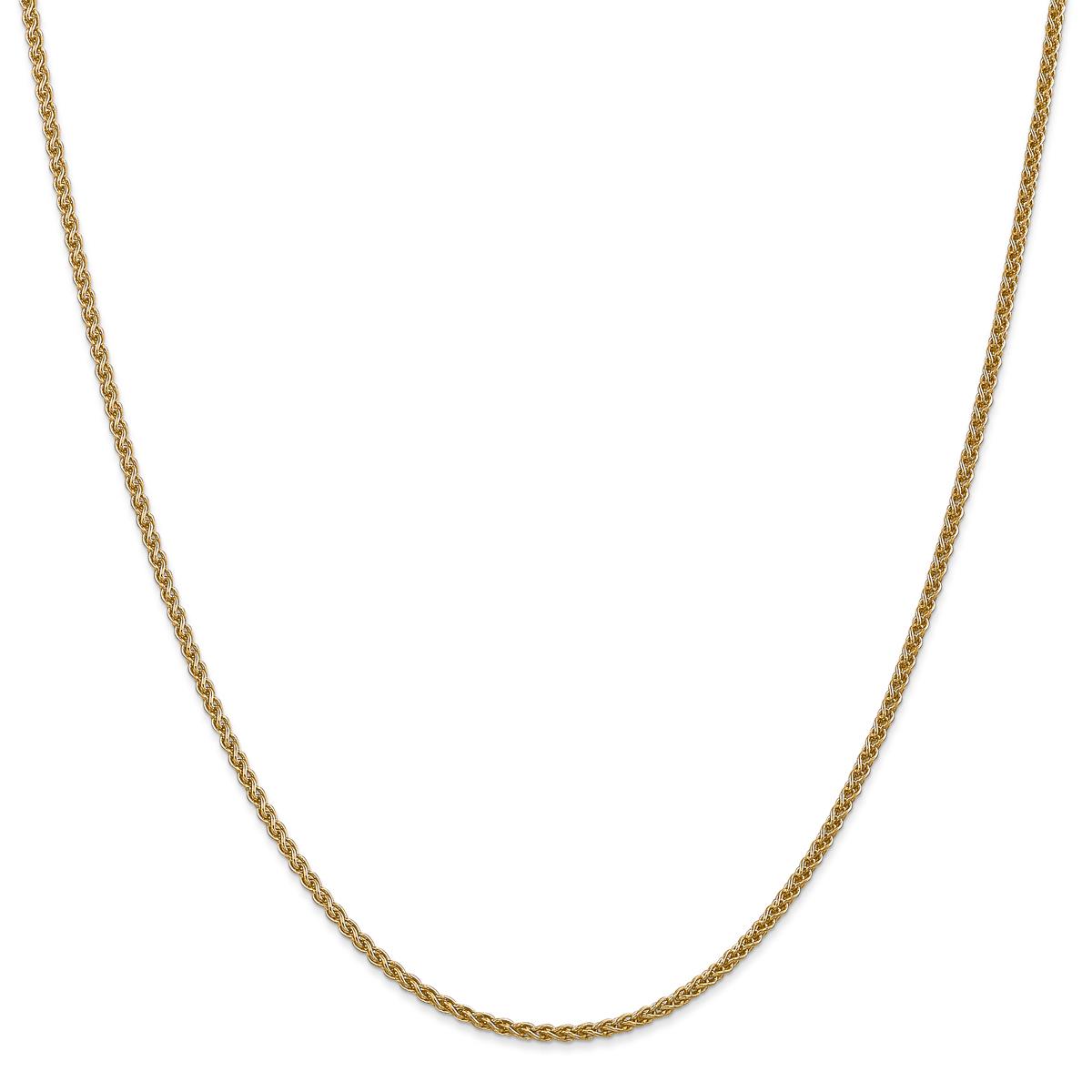 Click here for Gold Classics(tm) 1.0mm. 14kt. Gold Solid Spiga Ch... prices