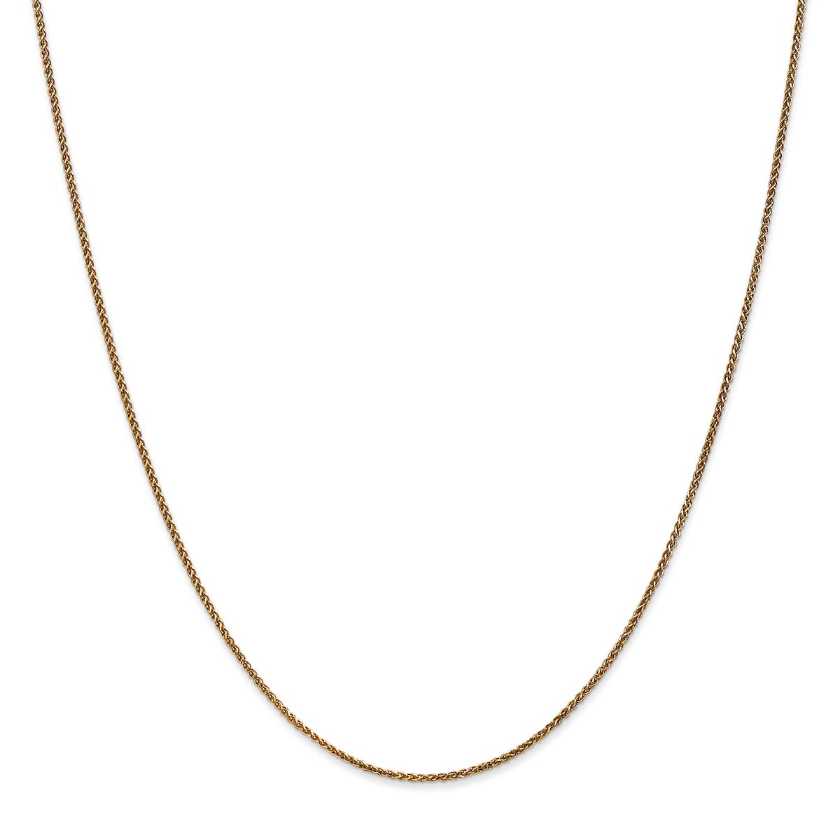 Click here for Gold Classics(tm) 1.2mm. 14kt. Diamond Cut Spiga C... prices