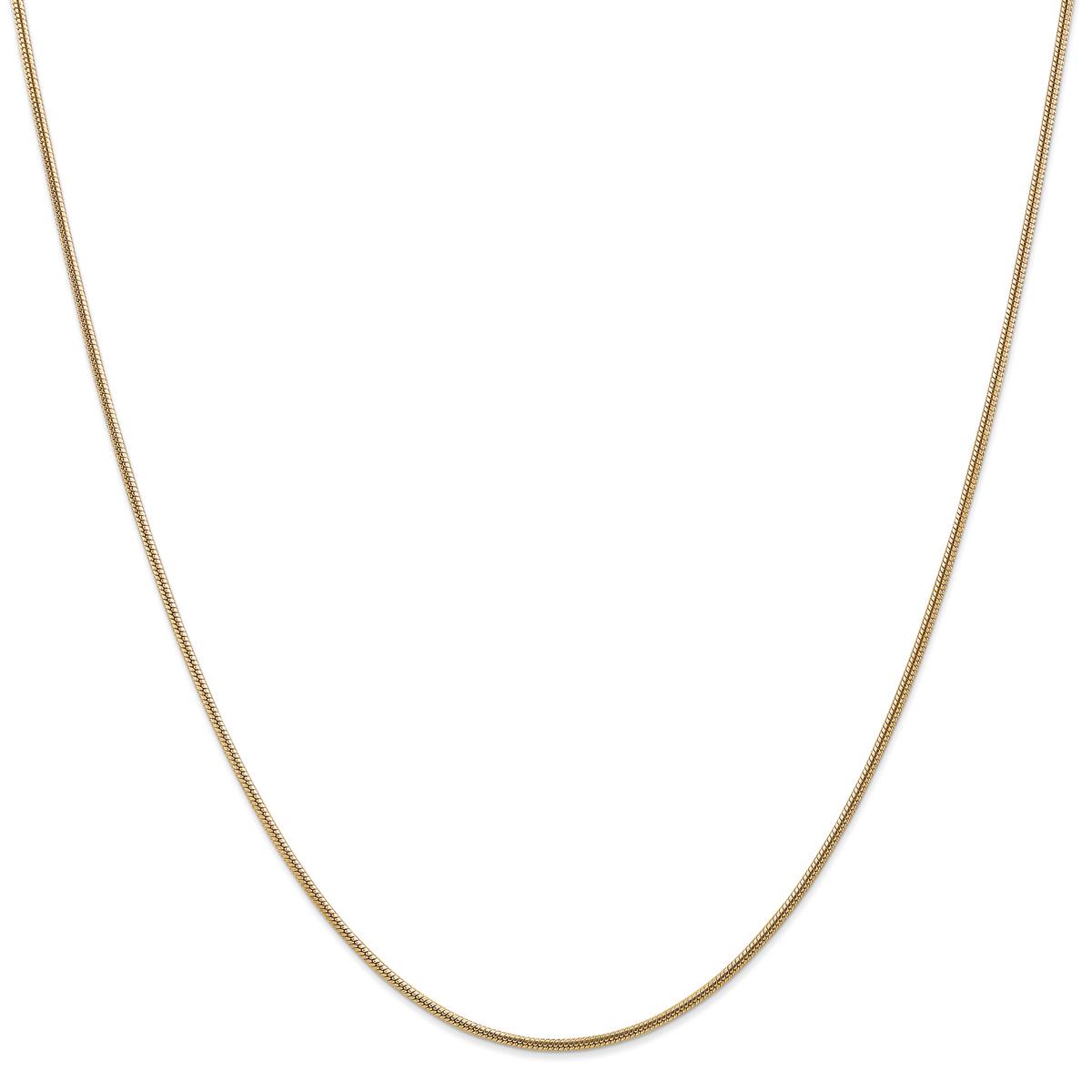 Click here for Gold Classics(tm) 1.6mm. 14k Gold Round Snake Chai... prices