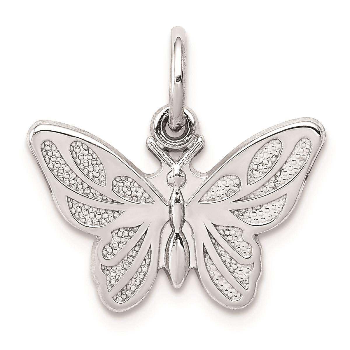 Click here for Gold Classics(tm) 14kt. White Gold Butterfly Charm prices
