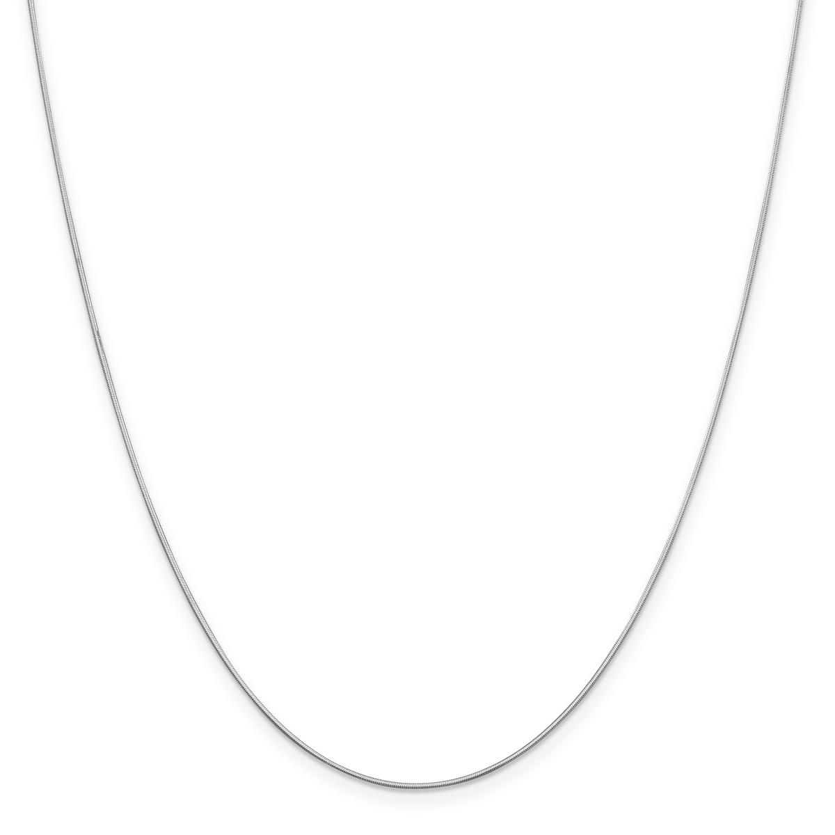 Click here for Gold Classics(tm) .80mm. 14kt. White Octagonal Sna... prices