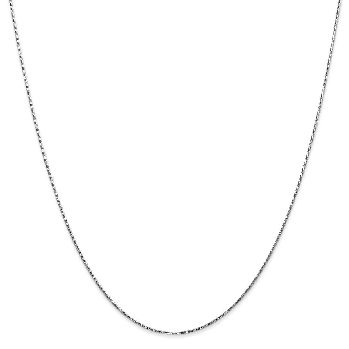 Click here for Unisex Gold Classics(tm).80mm 14kt. White Round Sn... prices