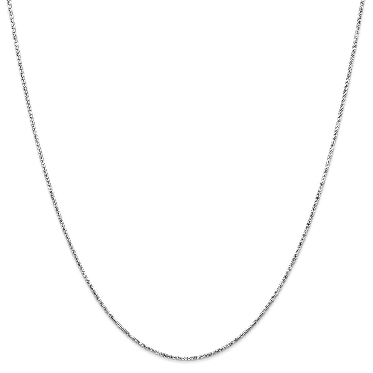 Click here for Unisex Gold Classics(tm)1.4mm.14kt. White Round Sn... prices