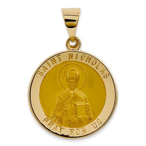 Click here for Unisex Gold Classics(tm) Gold St. Nicholas Medal P... prices