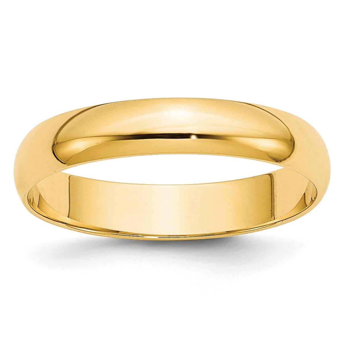 Click here for Endless Affection(tm) 10kt. Yellow  Gold 4mm Weddi... prices
