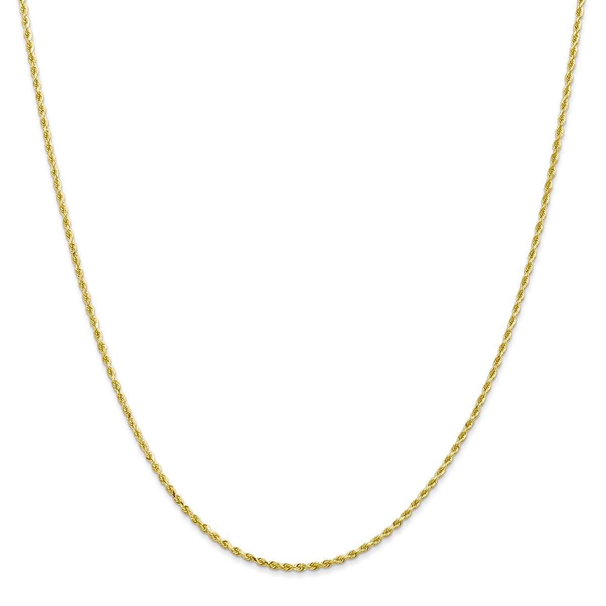 Click here for Gold Classics(tm) 10kt. 1.5mm Diamond-Cut Chain Ne... prices
