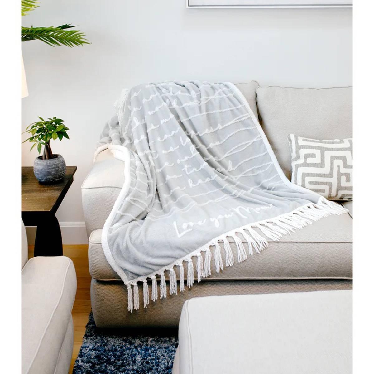 Click here for Pavilion Love you Mom Thread Together Throw prices