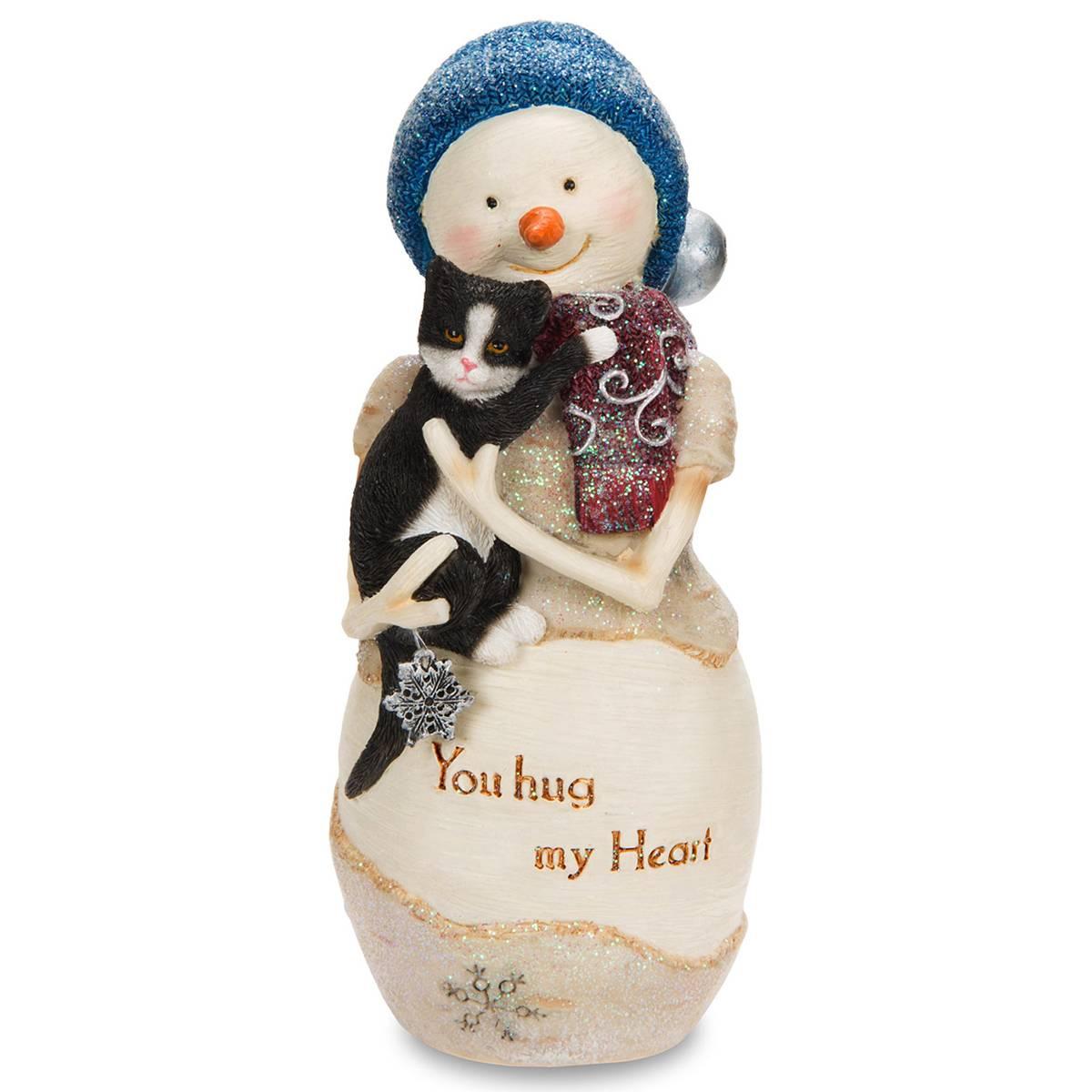 Click here for Pavilion 5in. Snowman Holding Cat prices