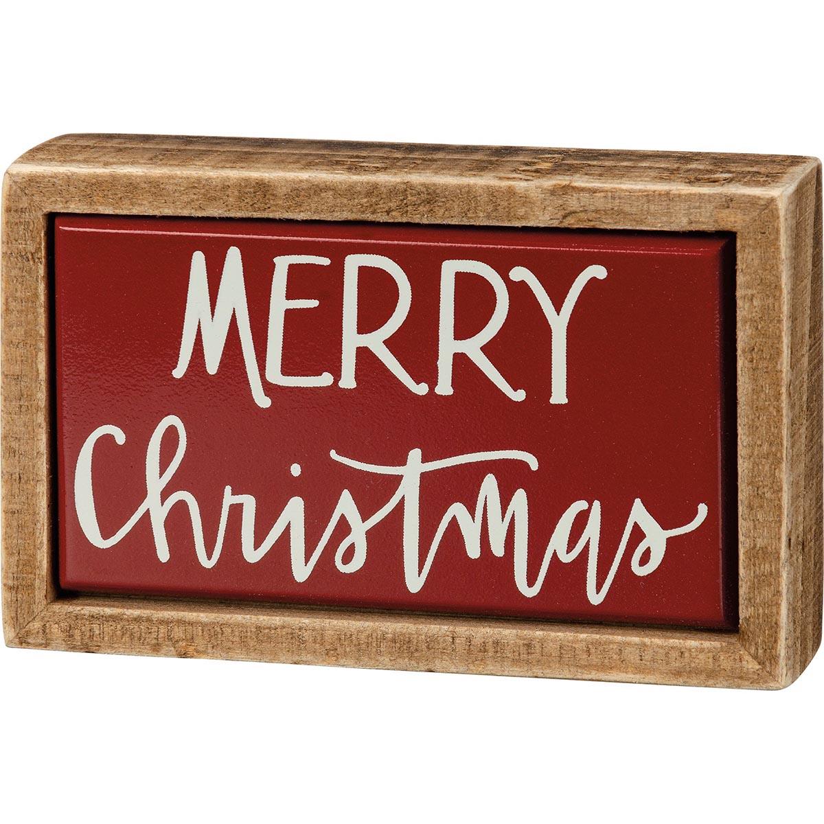 Click here for Primitives By Kathy Merry Christmas Mini Box Sign prices