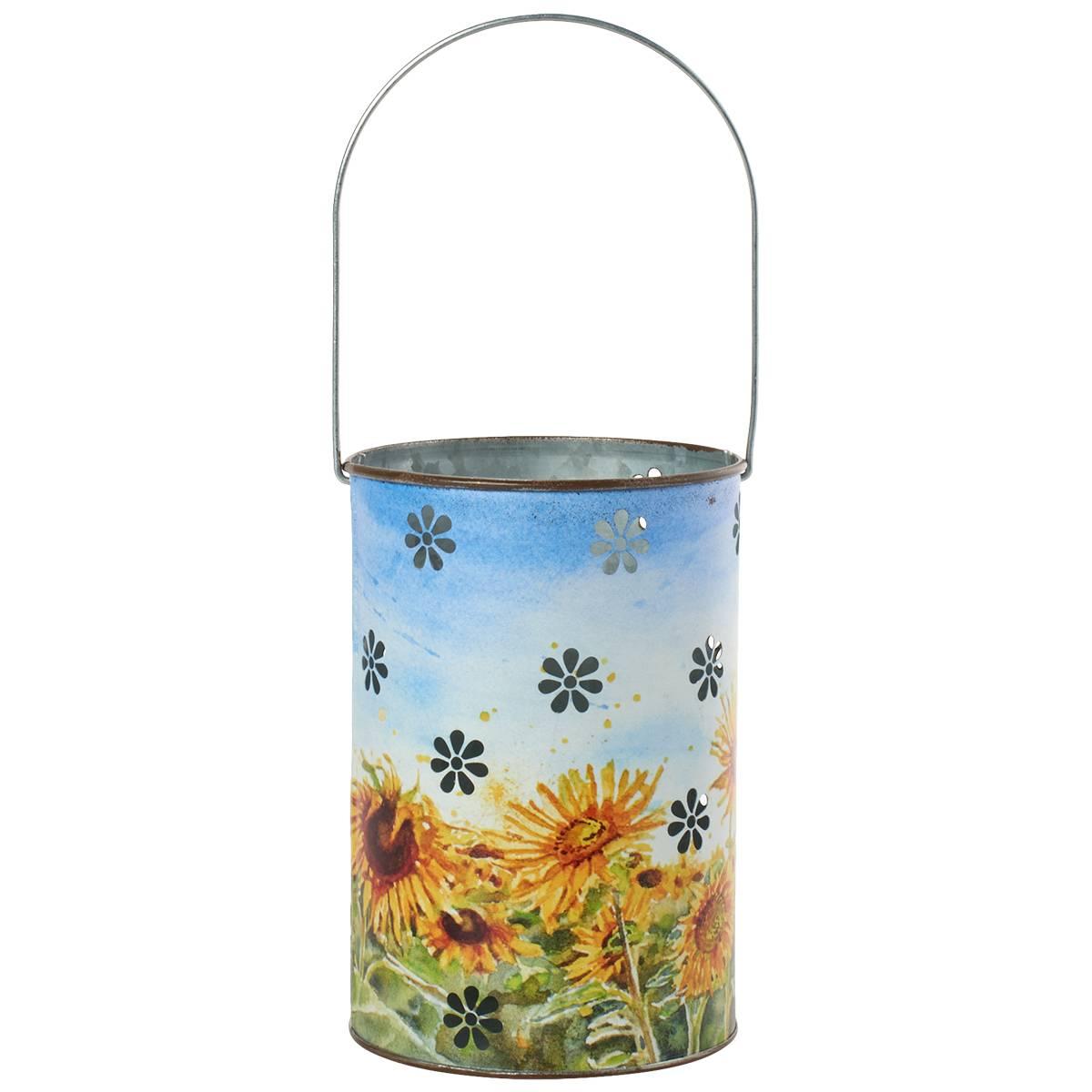 Click here for Primitives By Kathy Sunflowers Decorative Lantern prices