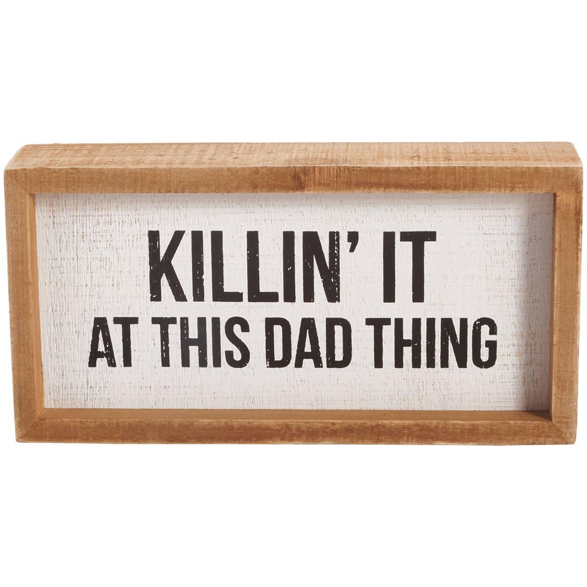 Click here for Primitives By Kathy Dad Thing Inset Box Sign prices