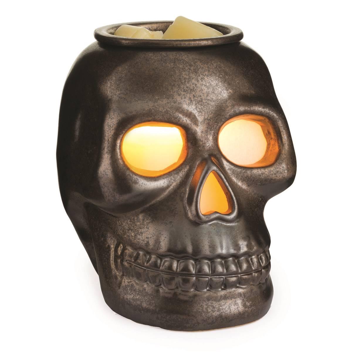 Click here for Candle Warmers Etc. Skull Illumination Wax Warmer prices