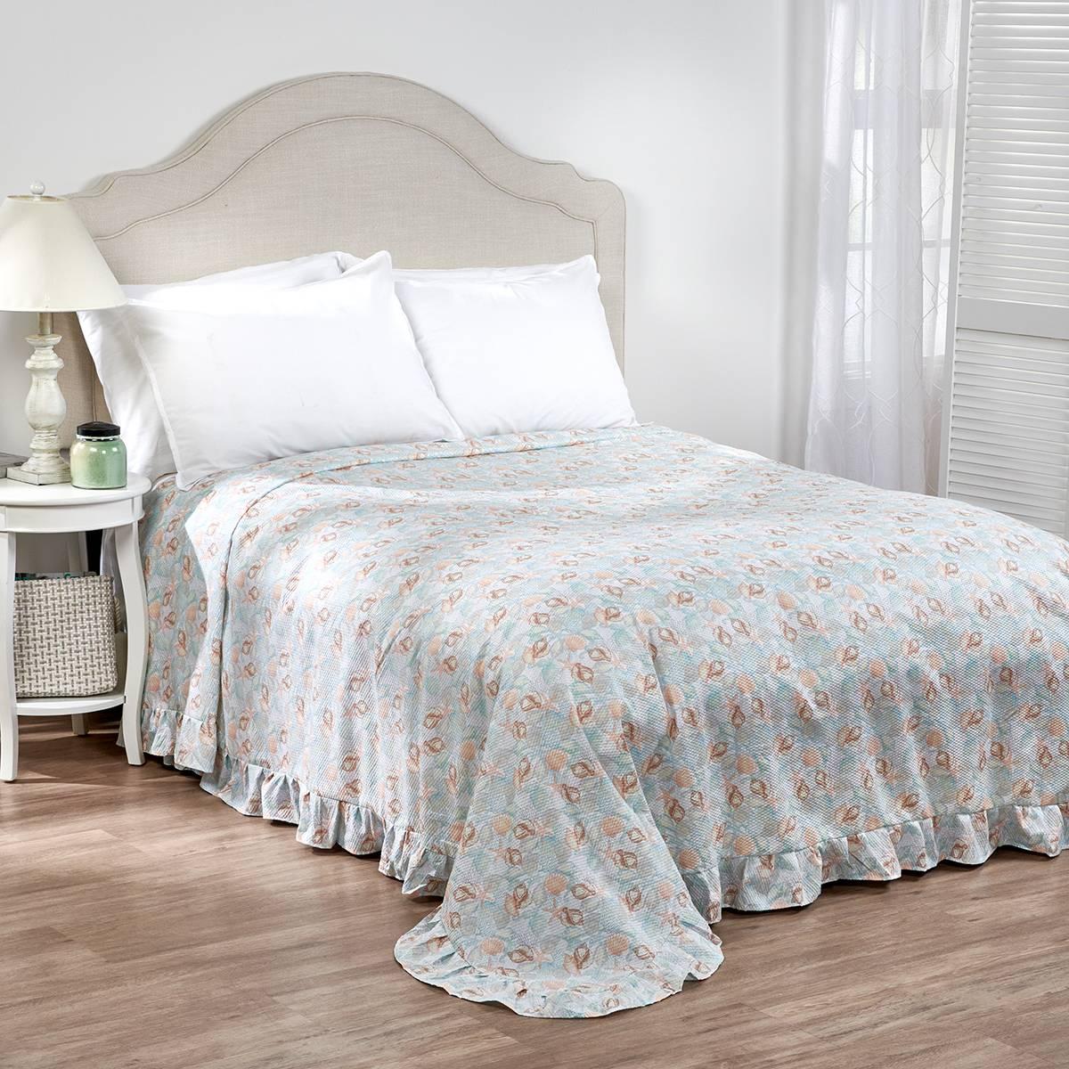 Click here for Ashley Cooper(tm) Cocoa Beach Plisse Bedspread prices