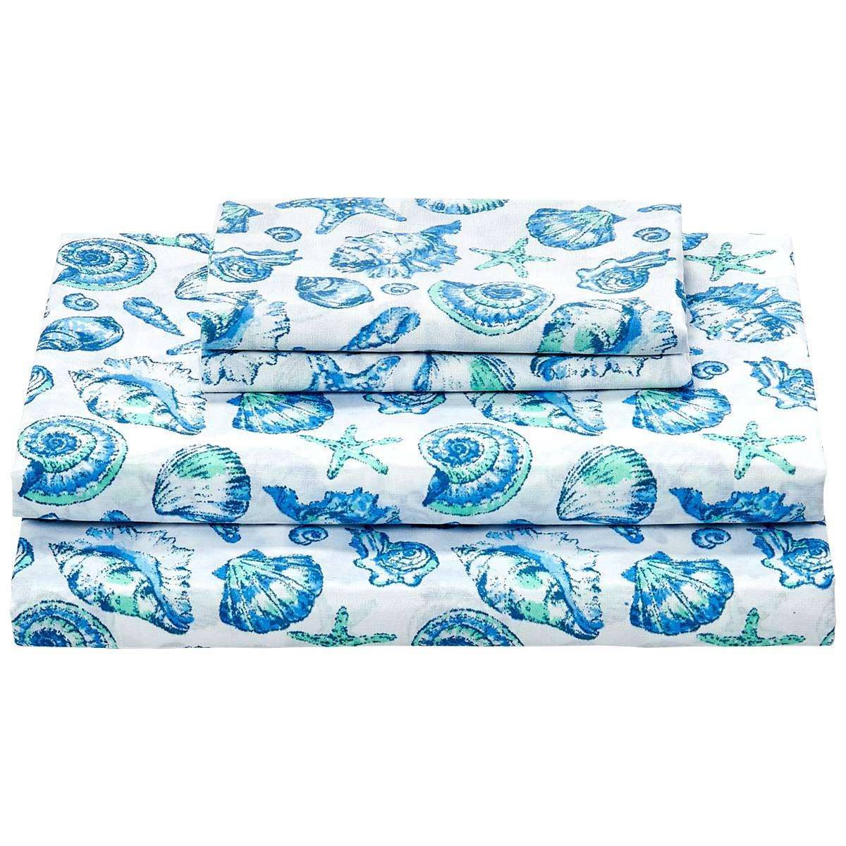 Click here for Ashley Cooper(tm) Shells Percale Sheet Set prices
