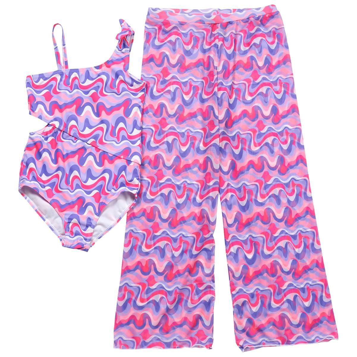 Click here for Girls (7-16) Kensie Girl Cut Out Marble One Piece... prices