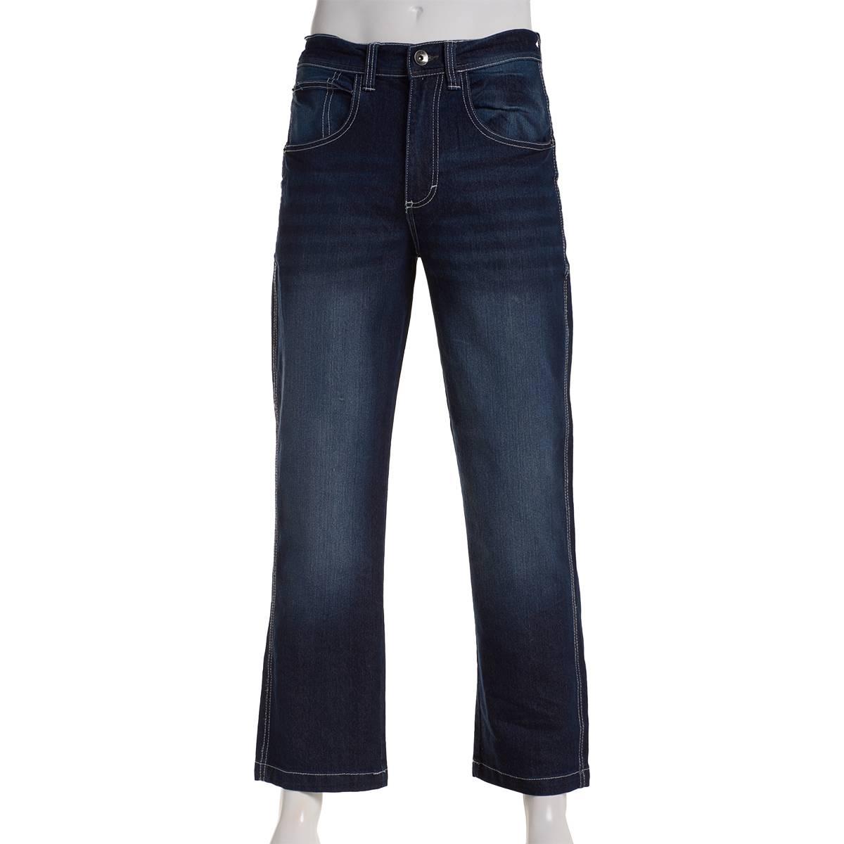 Click here for Young Mens SOUTHPOLE Basic Relaxed Fit Jeans prices