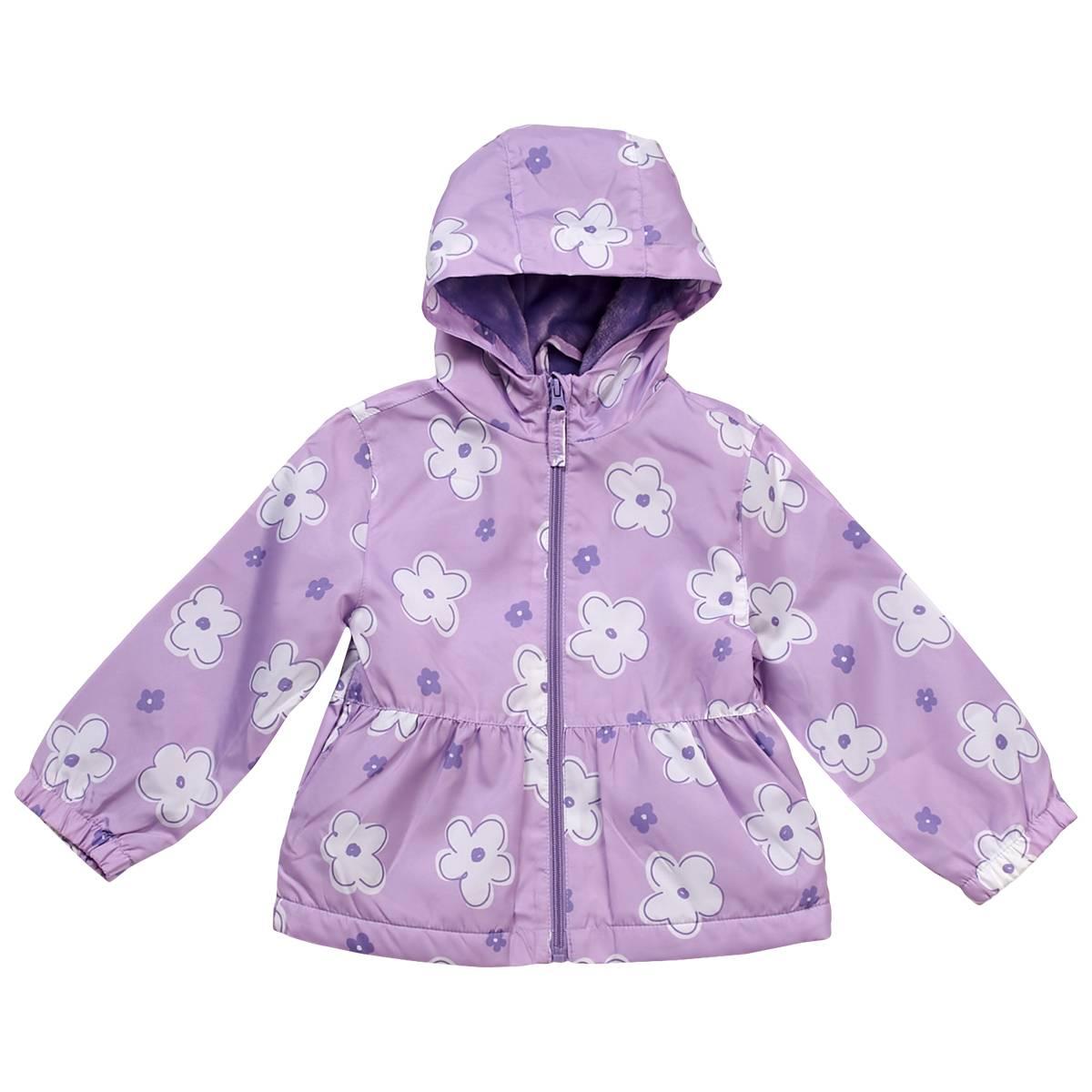 Click here for Girls (4-6x) Pink Platinum(R) Floral Windbreaker w... prices