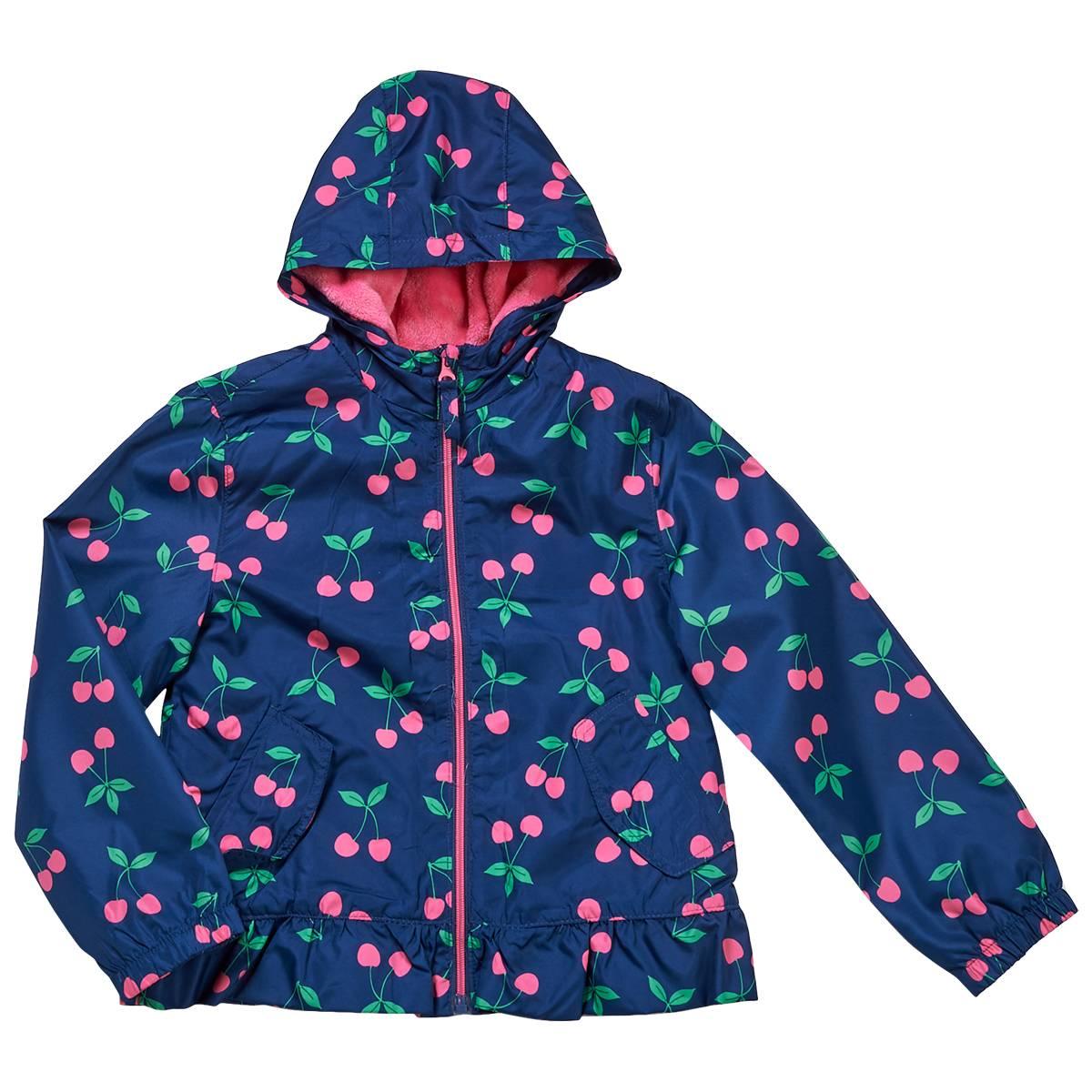 Click here for Girls (4-6x) Pink Platinum(R) Cherry Hooded Lightw... prices