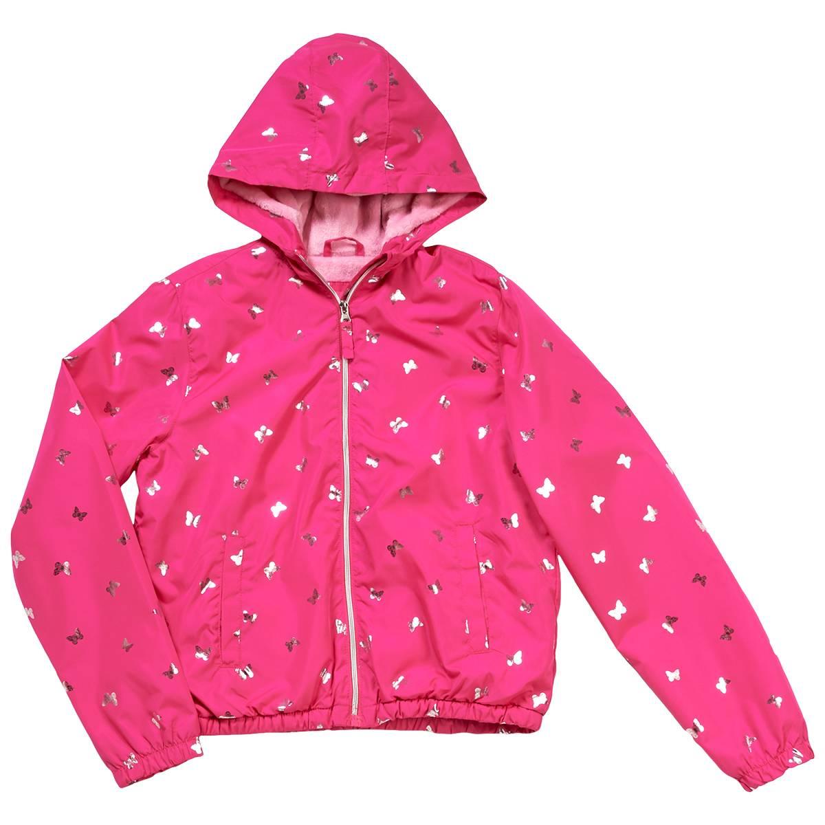 Click here for Girls (7-16) Pink Platinum(R) Foil Butterfly Cozy... prices