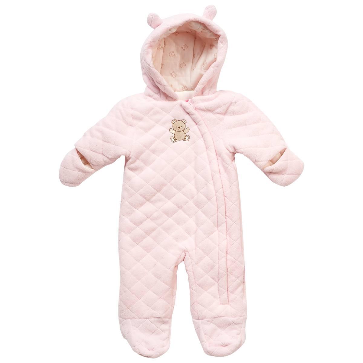 Click here for Baby Girl (NB-9M) Wippette(R) Bear Quilted Fleece... prices