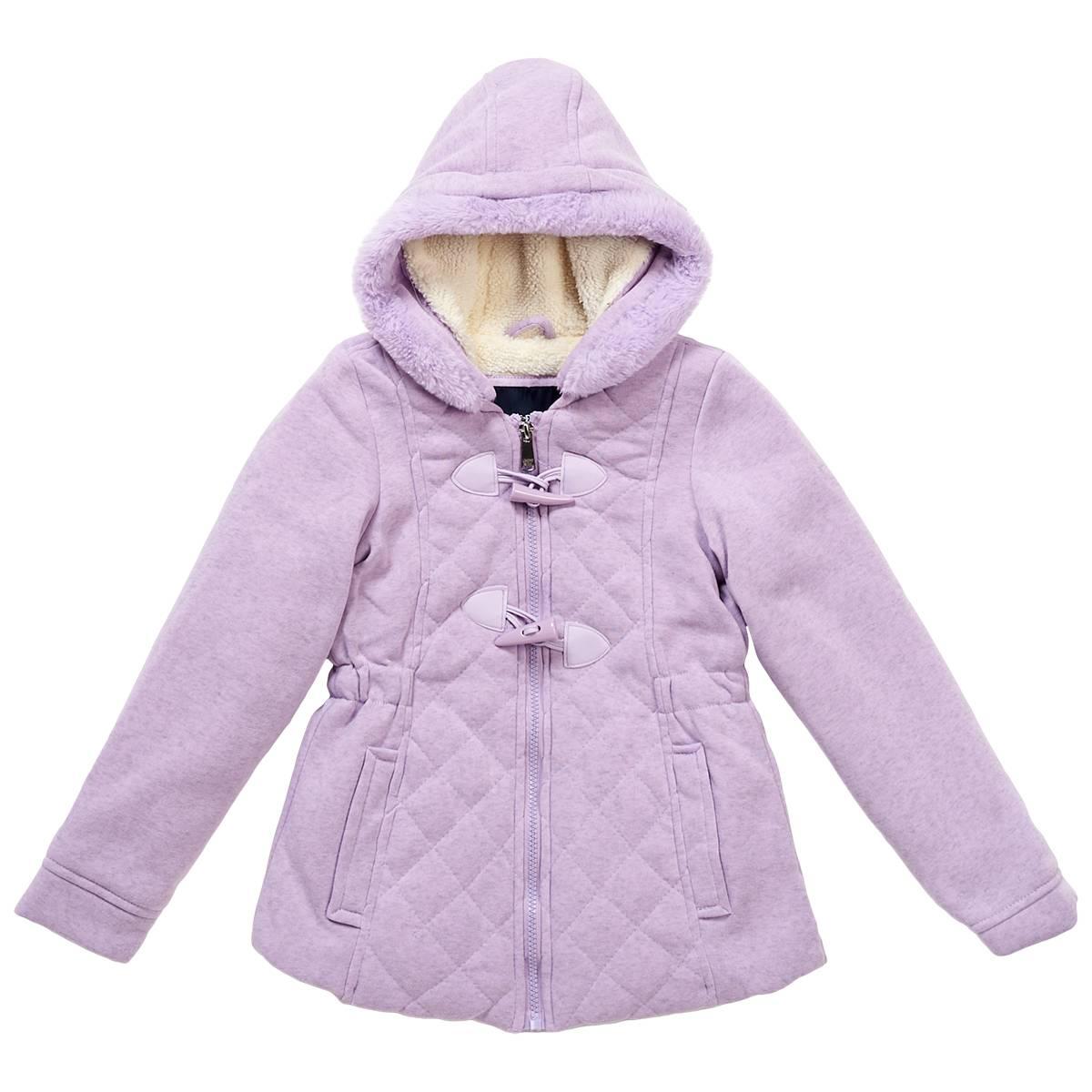 Click here for Girls (7-16) Limited Too(tm) Toggle Coat w/ Sherpa... prices