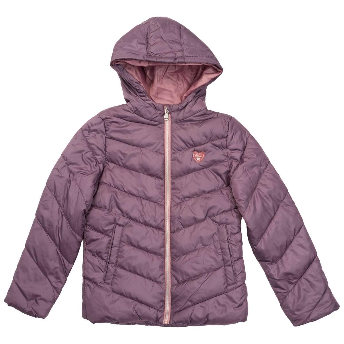 Click here for Girls (7-16) Pink Platinum Solid Faux Packable Jac... prices