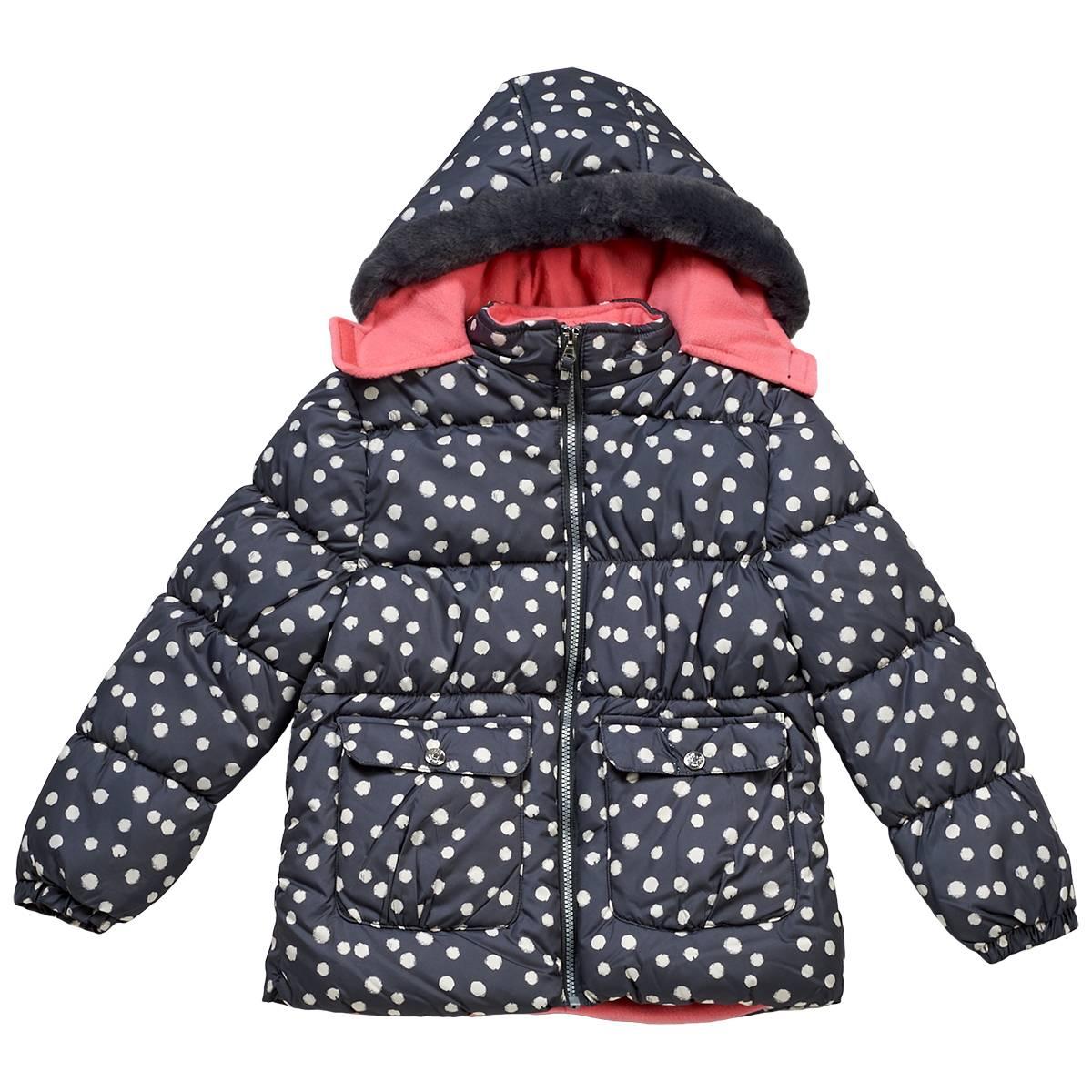 Click here for Girls (7-16) Pink Platinum(R) Dot Puffer Coat prices
