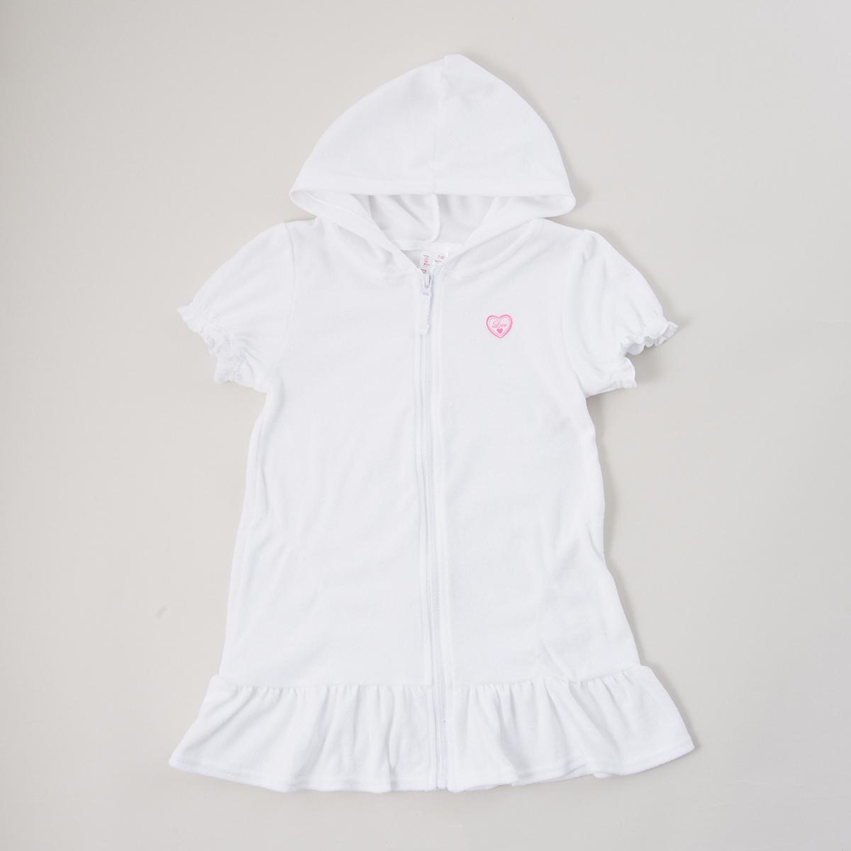 Click here for Girls (4-6x) Pink Platinum(R) Hooded Terry Zip Swi... prices